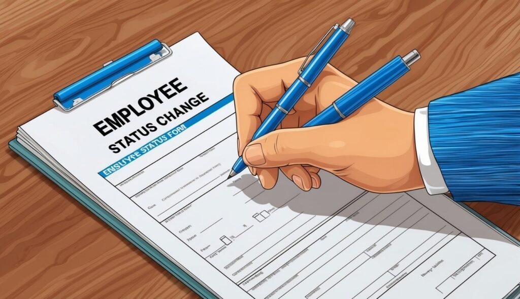 Employee Status Change Form: Streamlining HR Processes – SuchWork